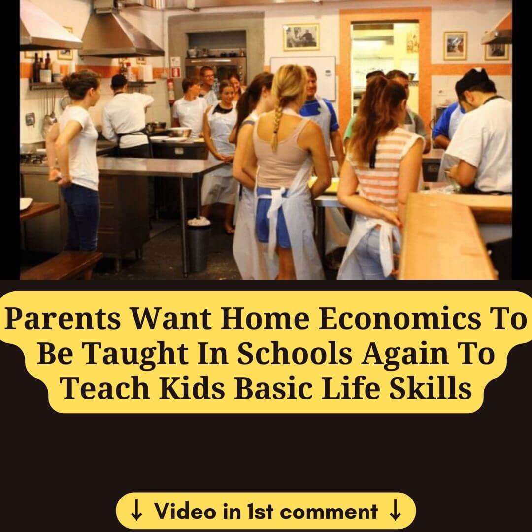 Parents Want Home Economics To Be Taught In Schools Again To Teach Kids ...