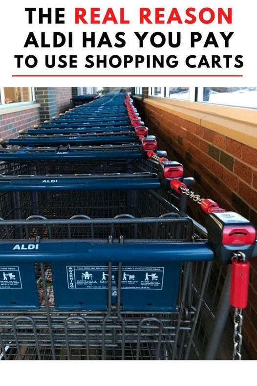Paying for Aldi Shopping Carts - My Healthy Life