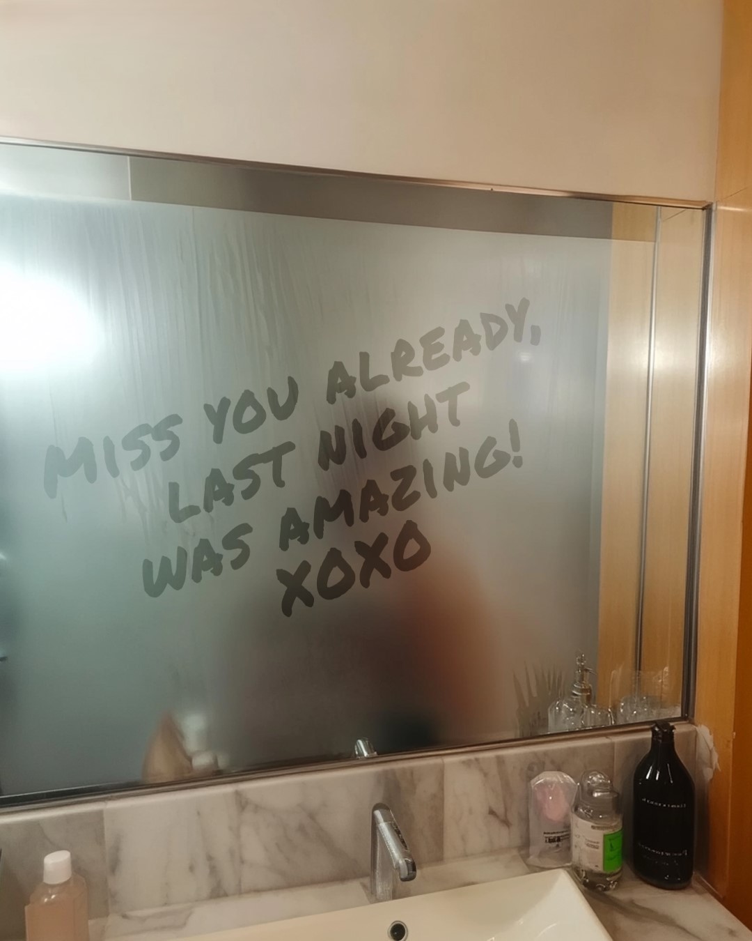 I Found a Love Note Written on Our Bathroom Mirror – But It Wasn’t ...