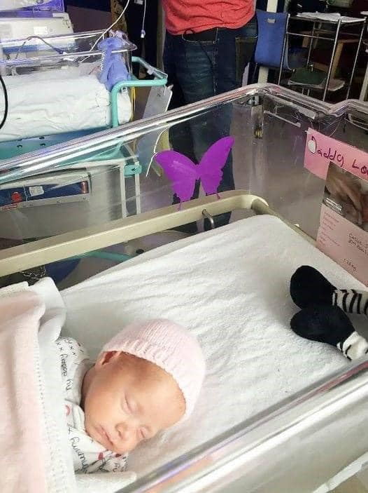 If You See A Purple Butterfly Sticker Near A Newborn, You Need To Know ...
